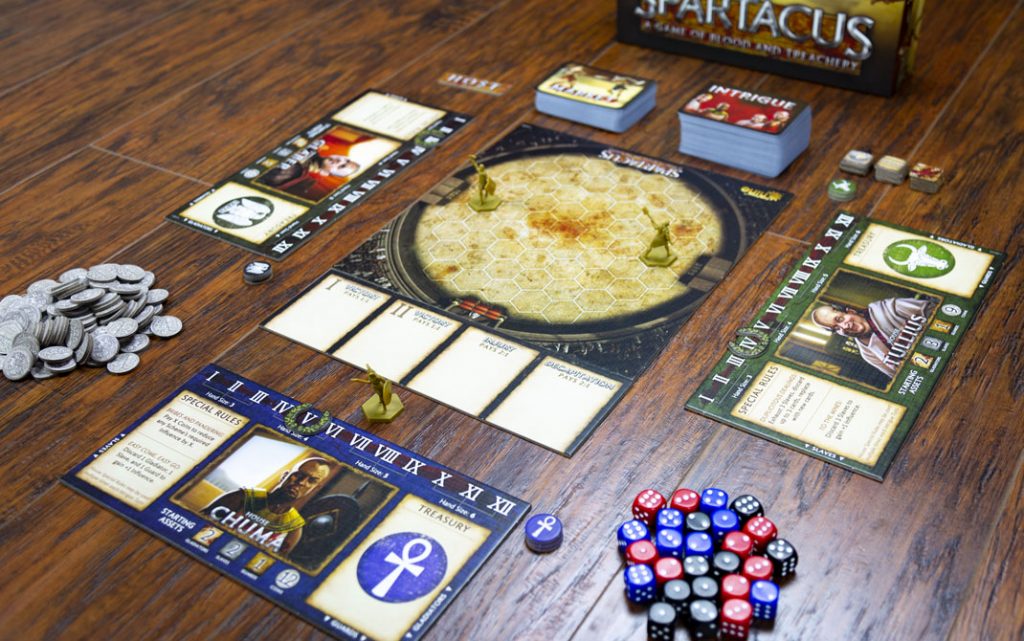 Review: Spartacus: A Game of Blood and Treachery - Unfiltered Gamer